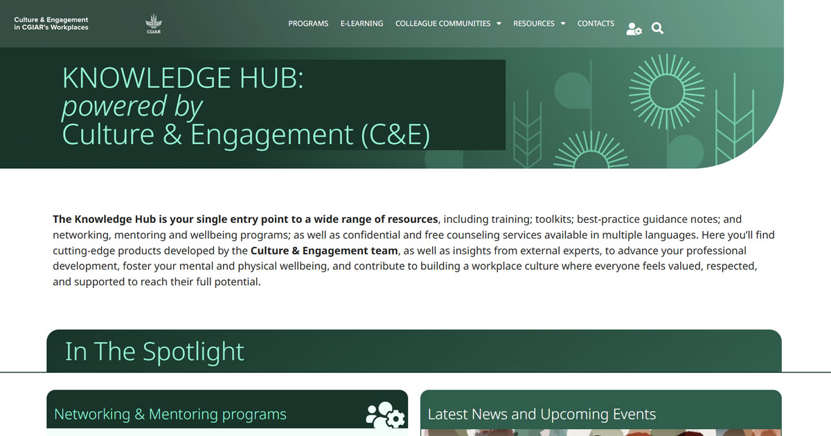 Login - Knowledge Hub - Culture & Engagement